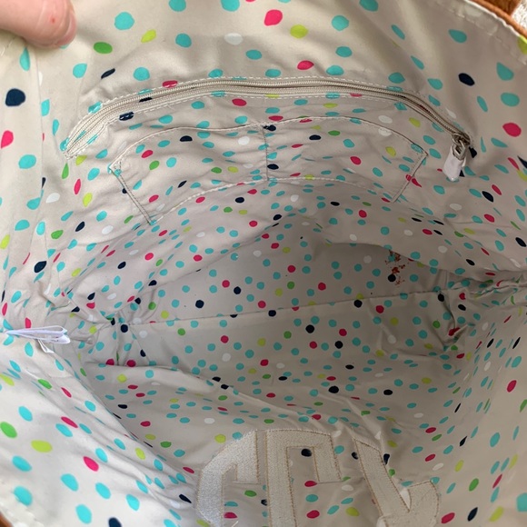 thirty-one | Bags | Thirty One Around Town Tote Caramel Pebble | Poshmark